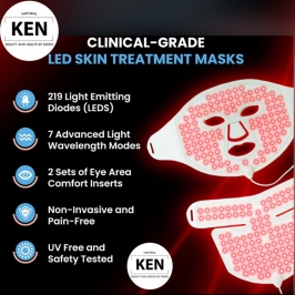 Jual KEN Mask Red Light Therapy (RLT) - Personal