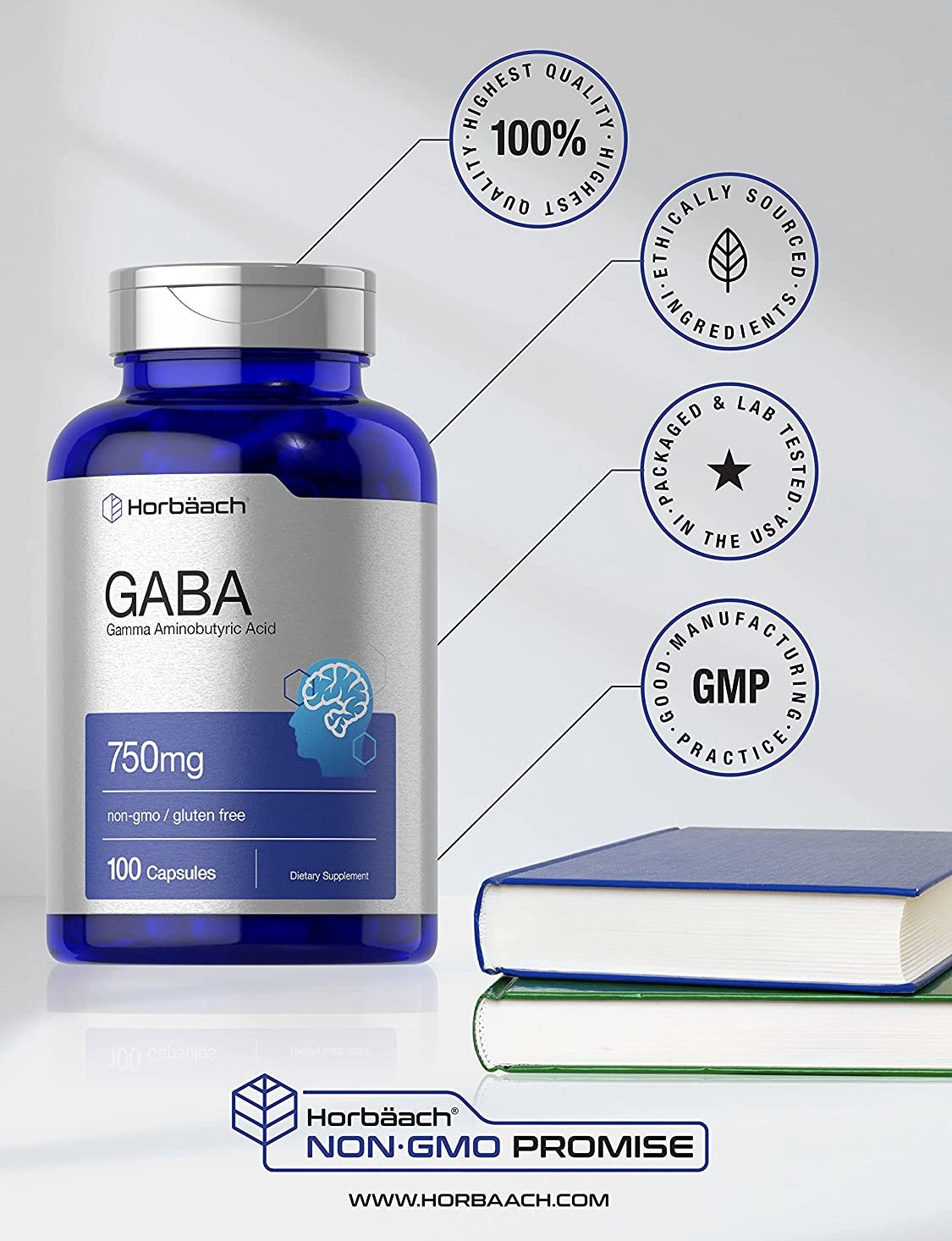Jual GABA 750mg Horbaach - sharing