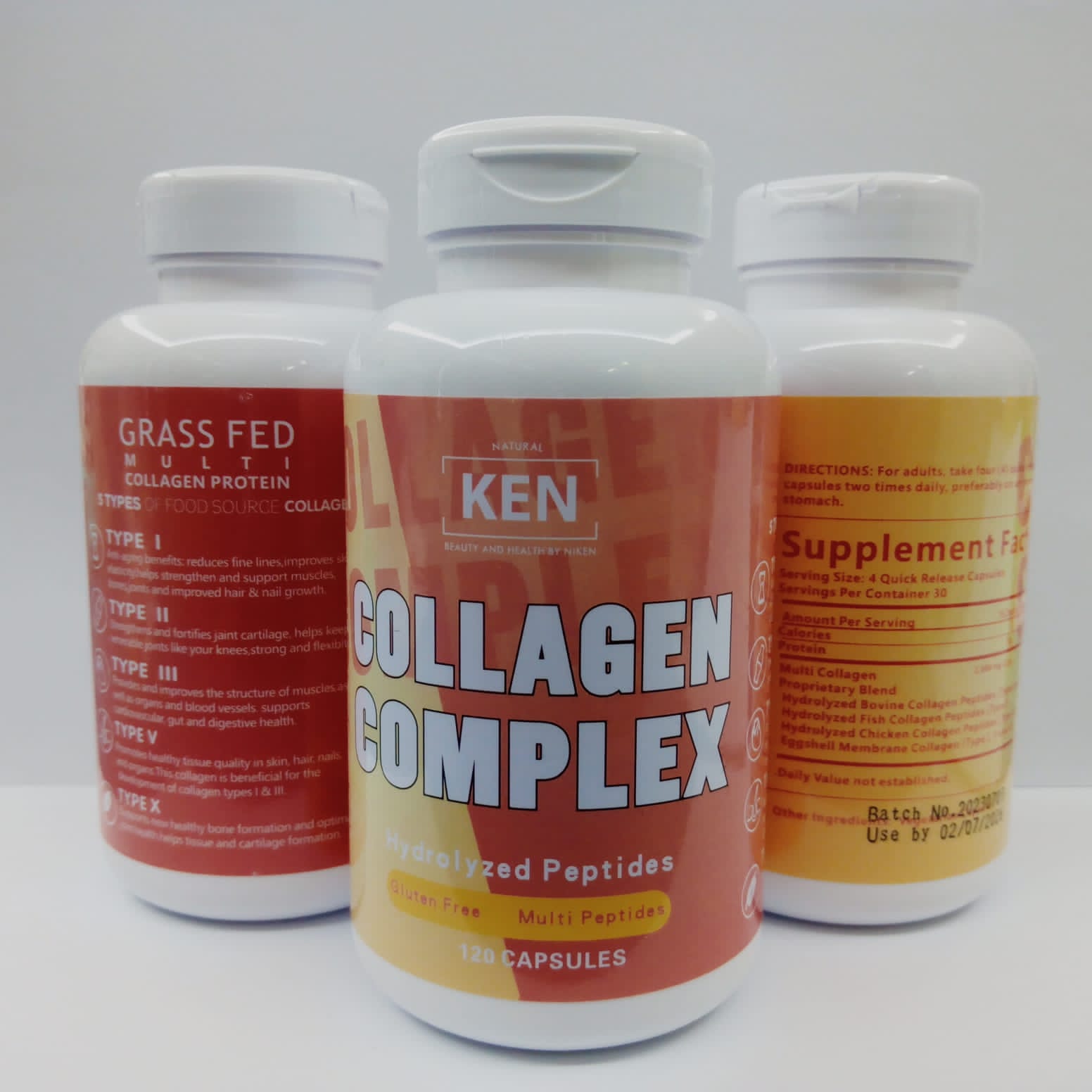Jual KEN Collagen Complex Type I, II, III, V, X 120 caps - no sharing